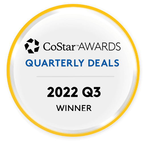TLRE Wins Co-Star Q3 2022 Deals Award - TLRE Commercial Real Estate